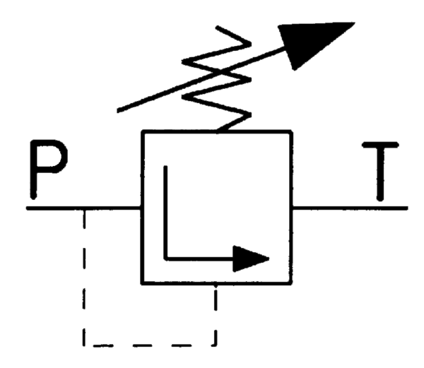 Overflow valves with thread connection - hp-TECHNIK