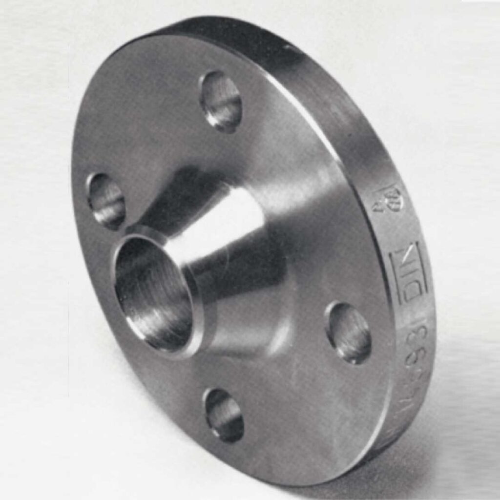 Welded flange DIN 2633 and DIN 2635 - hp-TECHNIK